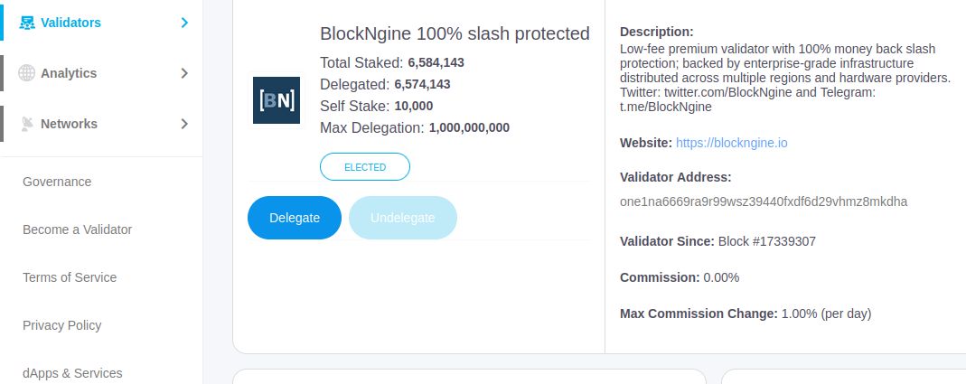 AutoStake - How to stake your Harmony (ONE)